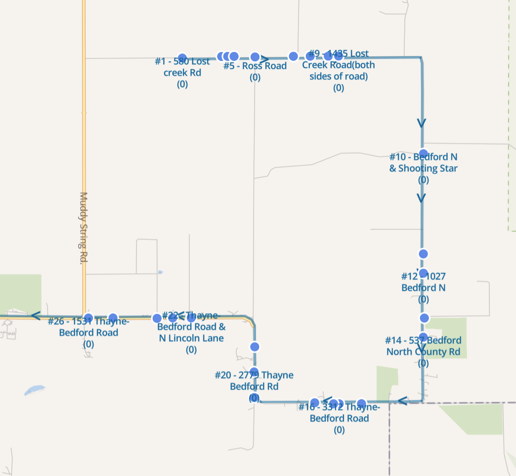 Route 13 Cat – Transportation Department